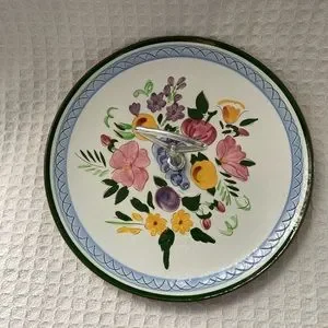 Stangl | Dining | Vintage Stangl Flowers And Fruit Pattern Tid Bit Tray ...